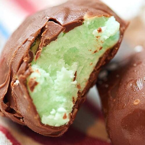 Thin Mint Cookie Recipe - Chocolate or Andes Mints & Ritz, Oreo, Nilla ...