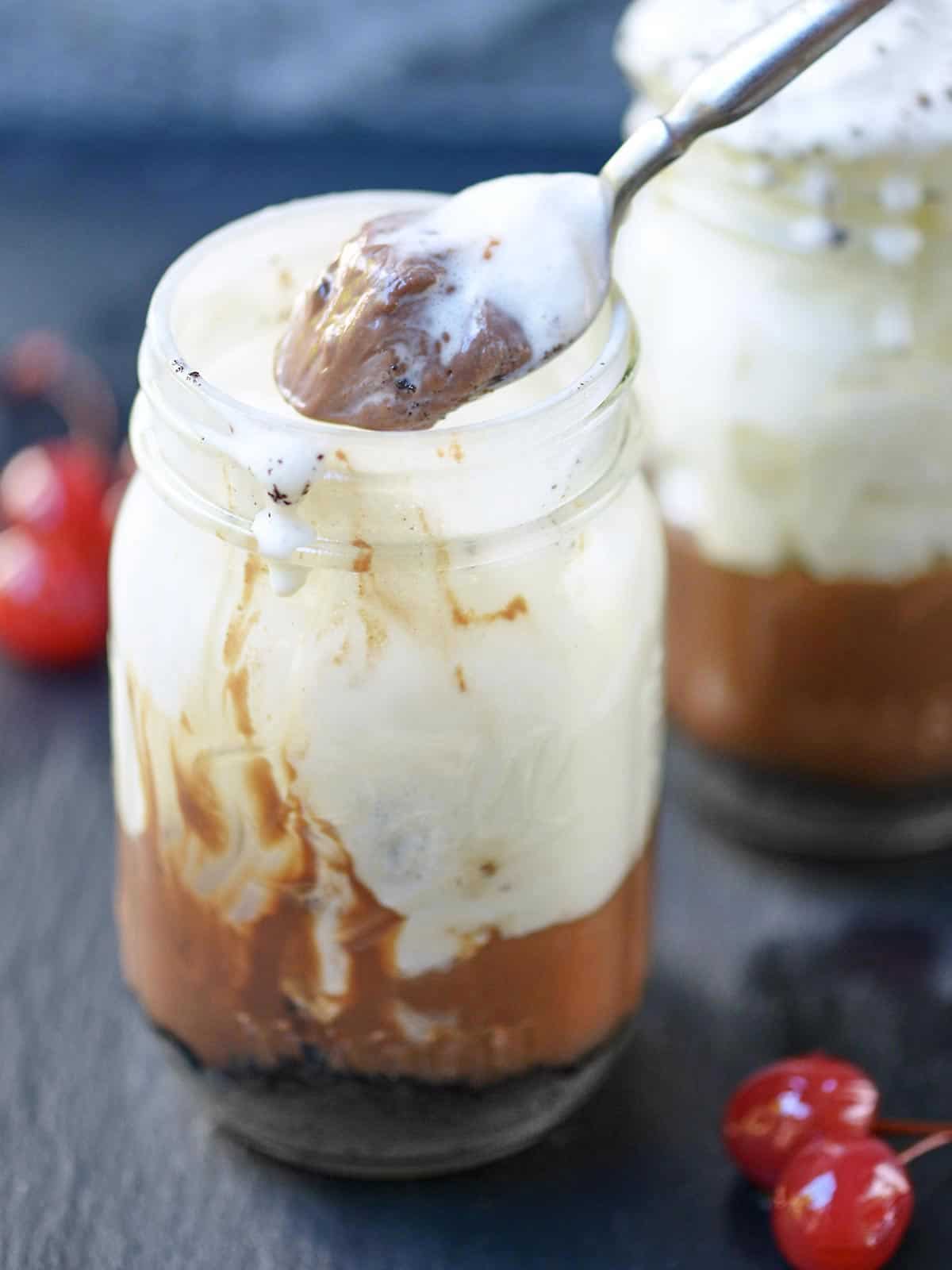 Chocolate Oreo Pudding For Two - Show Me the Yummy