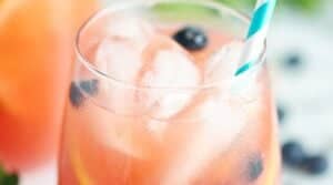 Watermelon Sangria - with White Wine, Triple Sec, and Strawberry Vodka!