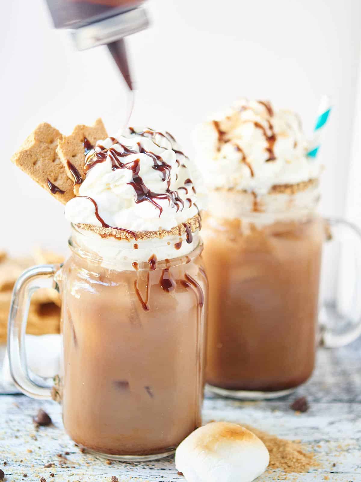 S'Mores Iced Coffee - Starbucks Copycat
