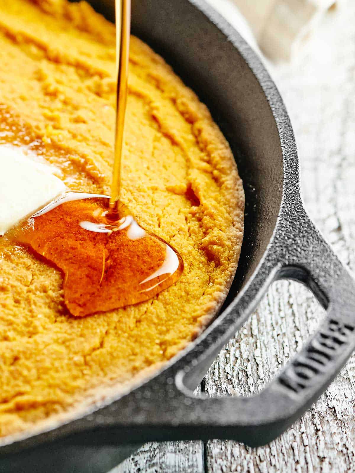 Pumpkin Cornbread - Easy Vegan Side Dish