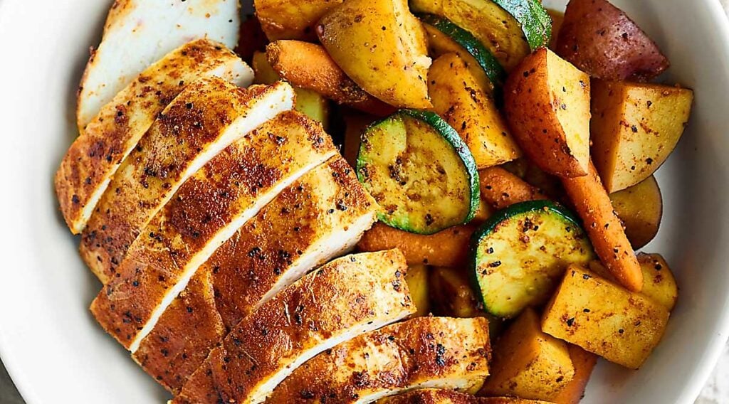 Chicken and Vegetable Foil Packets Recipe - Oven Baked or Grilled!