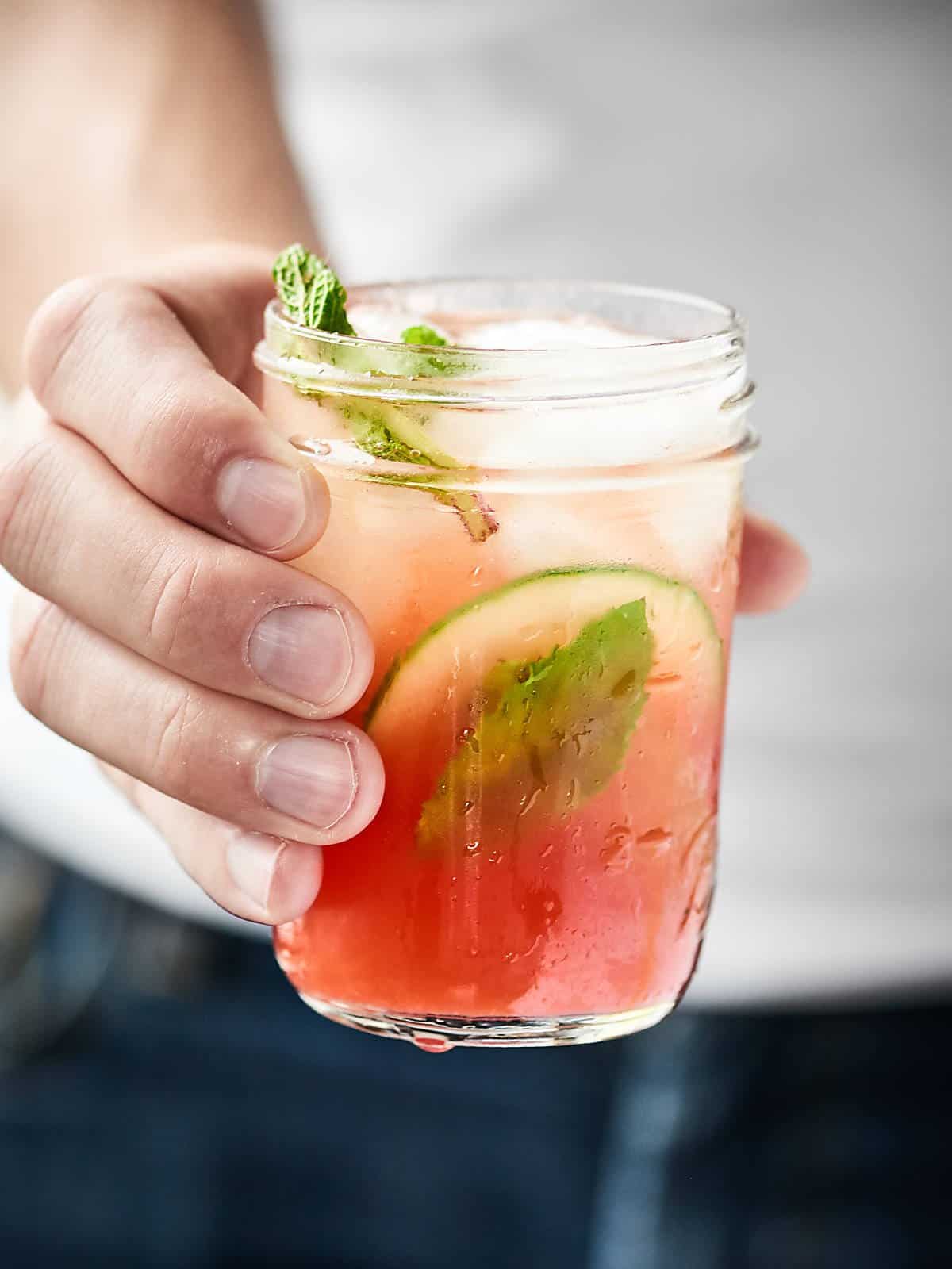 Sparkling Watermelon Mojito Recipe - w/ Bubbly Pinot Grigio