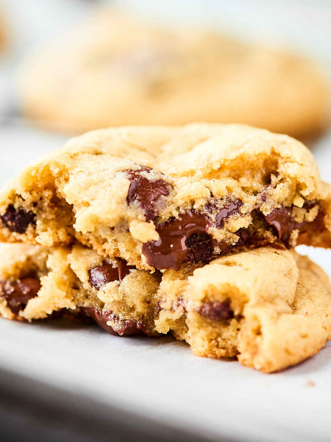 Fluffy Chocolate Chip Cookies Recipe - w/ Toasted Pecans