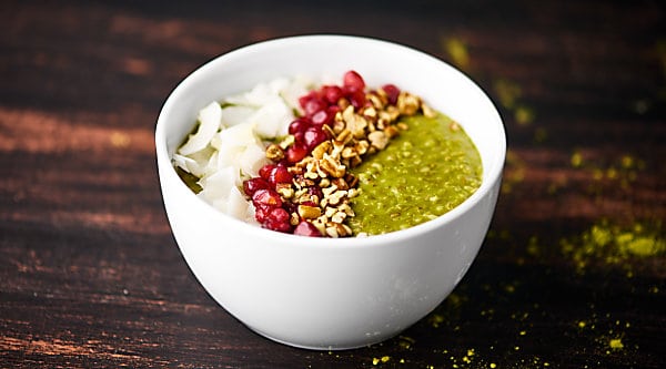 Crockpot Matcha Oatmeal Recipe - Vegan, Gluten Free