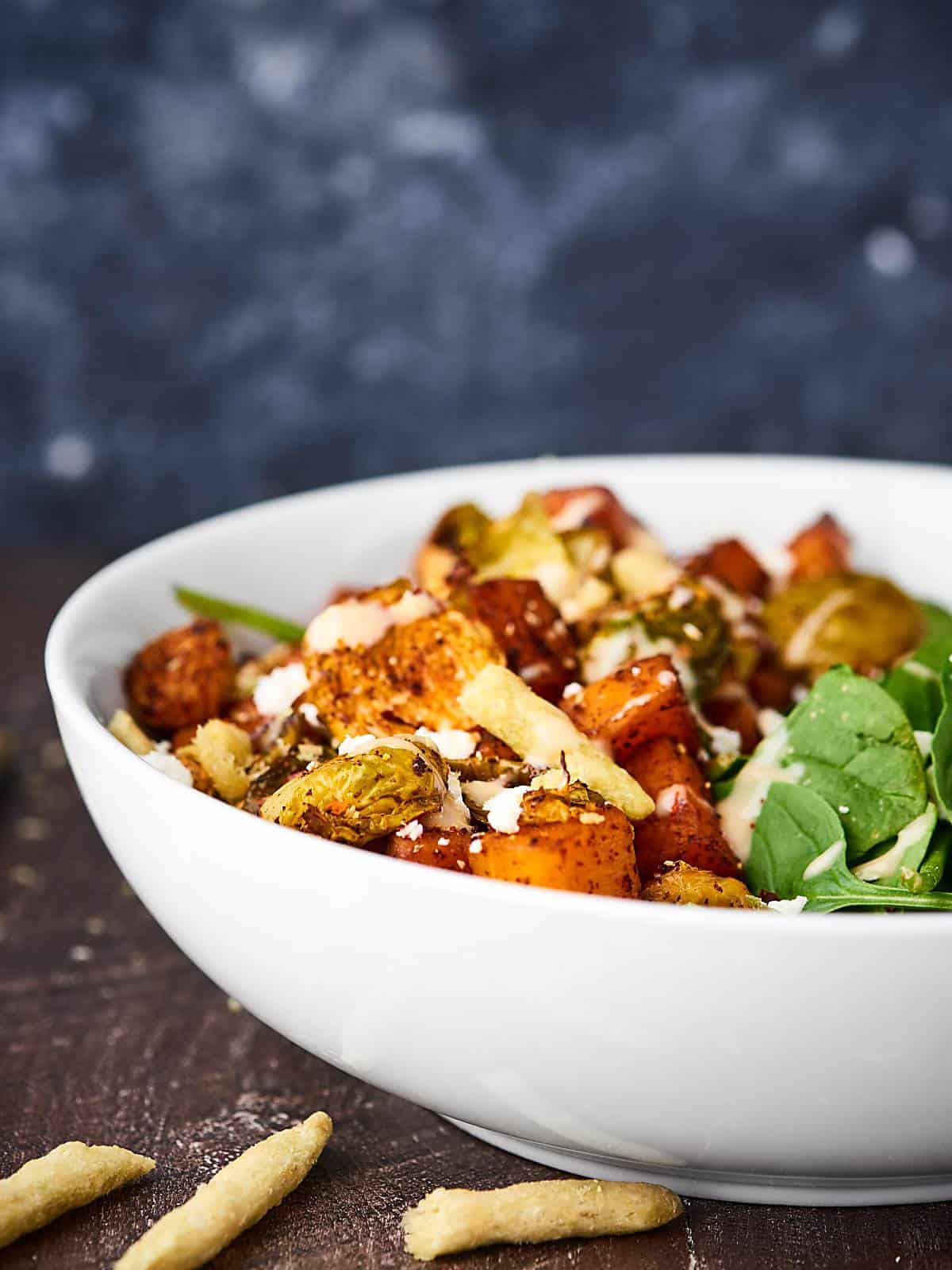Winter Vegetable Buddha Bowl - Healthy, Gluten Free, Vegetarian