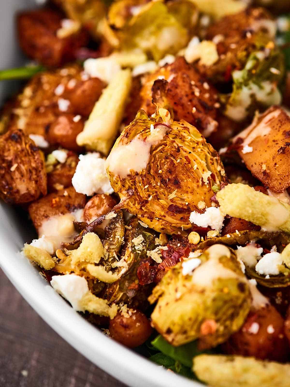 Winter Vegetable Buddha Bowl - Healthy, Gluten Free, Vegetarian
