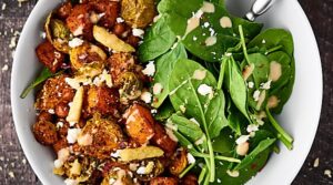 Winter Vegetable Buddha Bowl - Healthy, Gluten Free, Vegetarian