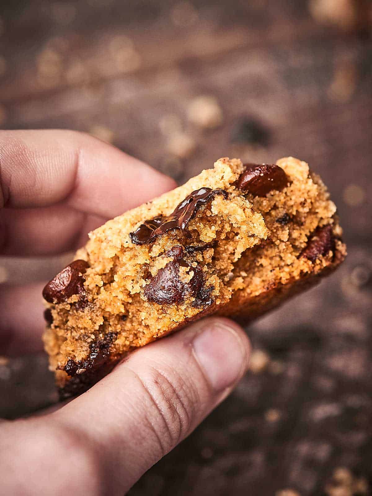 Healthy Chocolate Chip Cookies - w/ Almond Flour - Vegan & Gluten Free