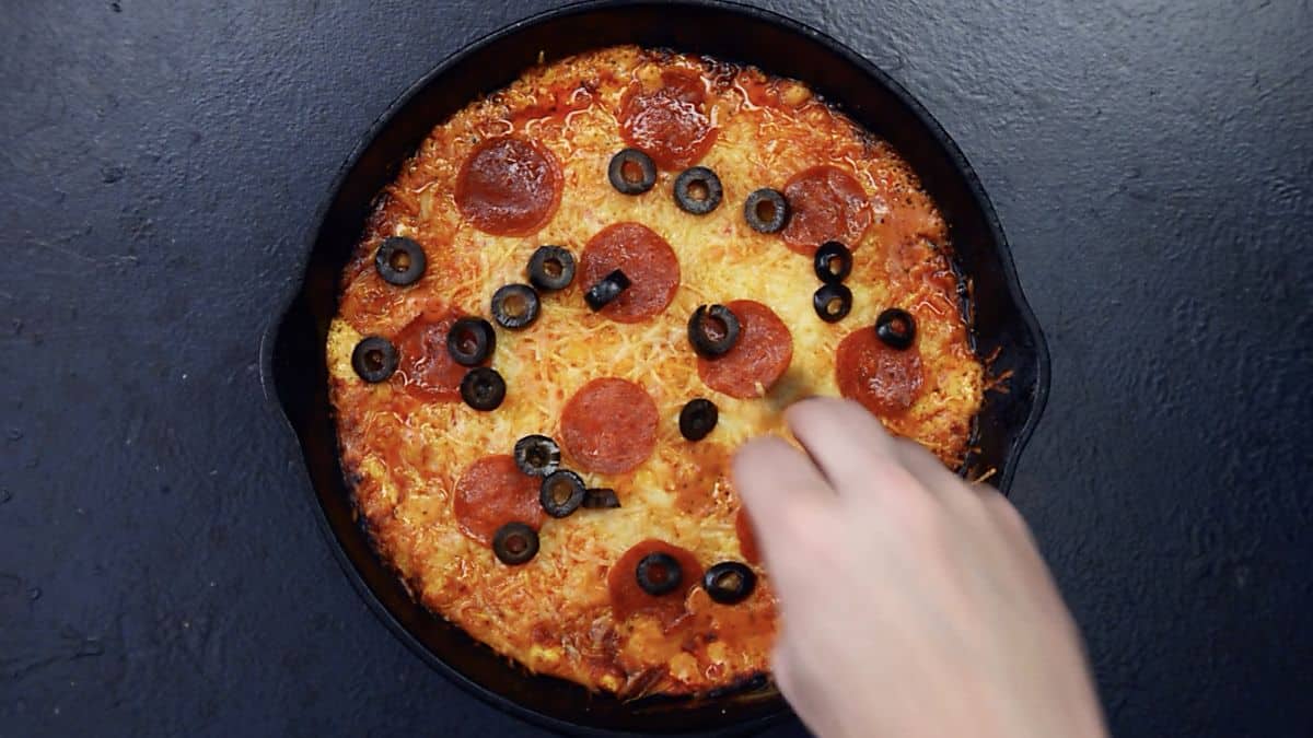 Pizza Dip Recipe - with Supreme Pizza Toppings & 4 Kinds of Cheese