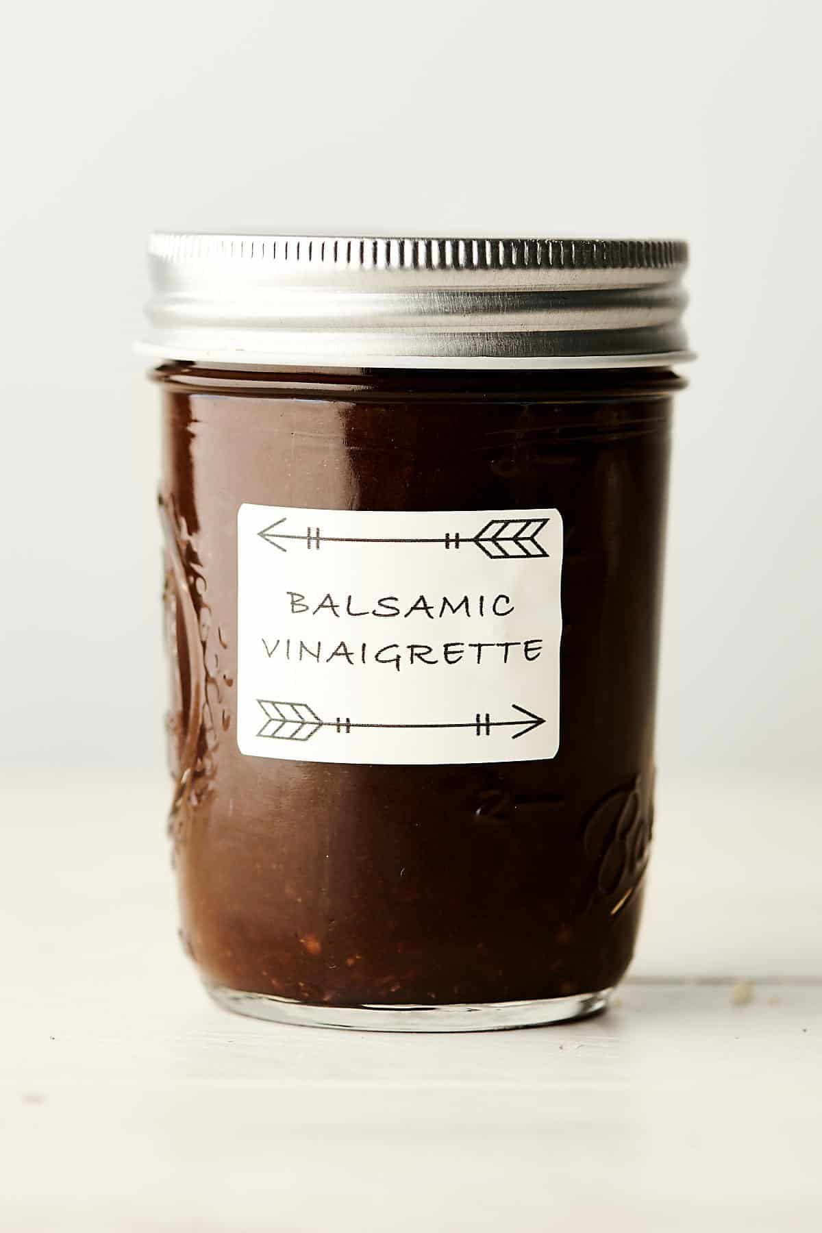 Easy Balsamic Vinaigrette Recipe - Healthy, Gluten Free, Vegetarian