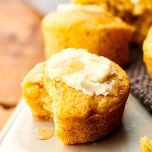 Cornbread Cookies - (using Jiffy Corn Muffin Mix) with Honey Buttercream