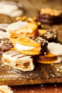 Ritz Cracker Cookies - No-Bake and Made FOUR Ways!