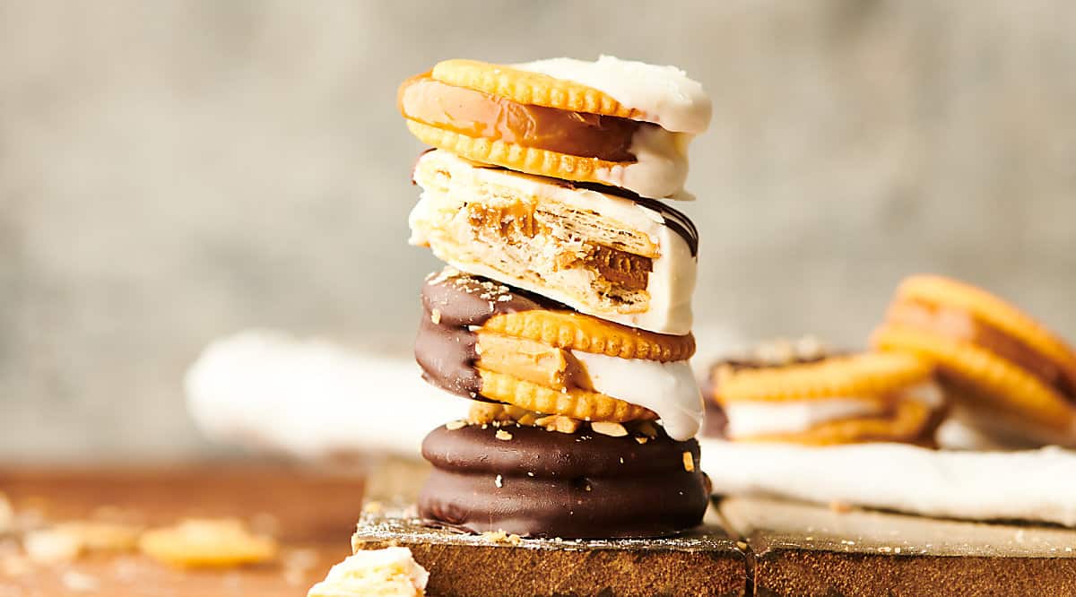 Ritz Cracker Cookies - No-Bake and Made FOUR Ways!