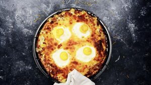 Maple Sausage Breakfast Pizza - Show Me the Yummy