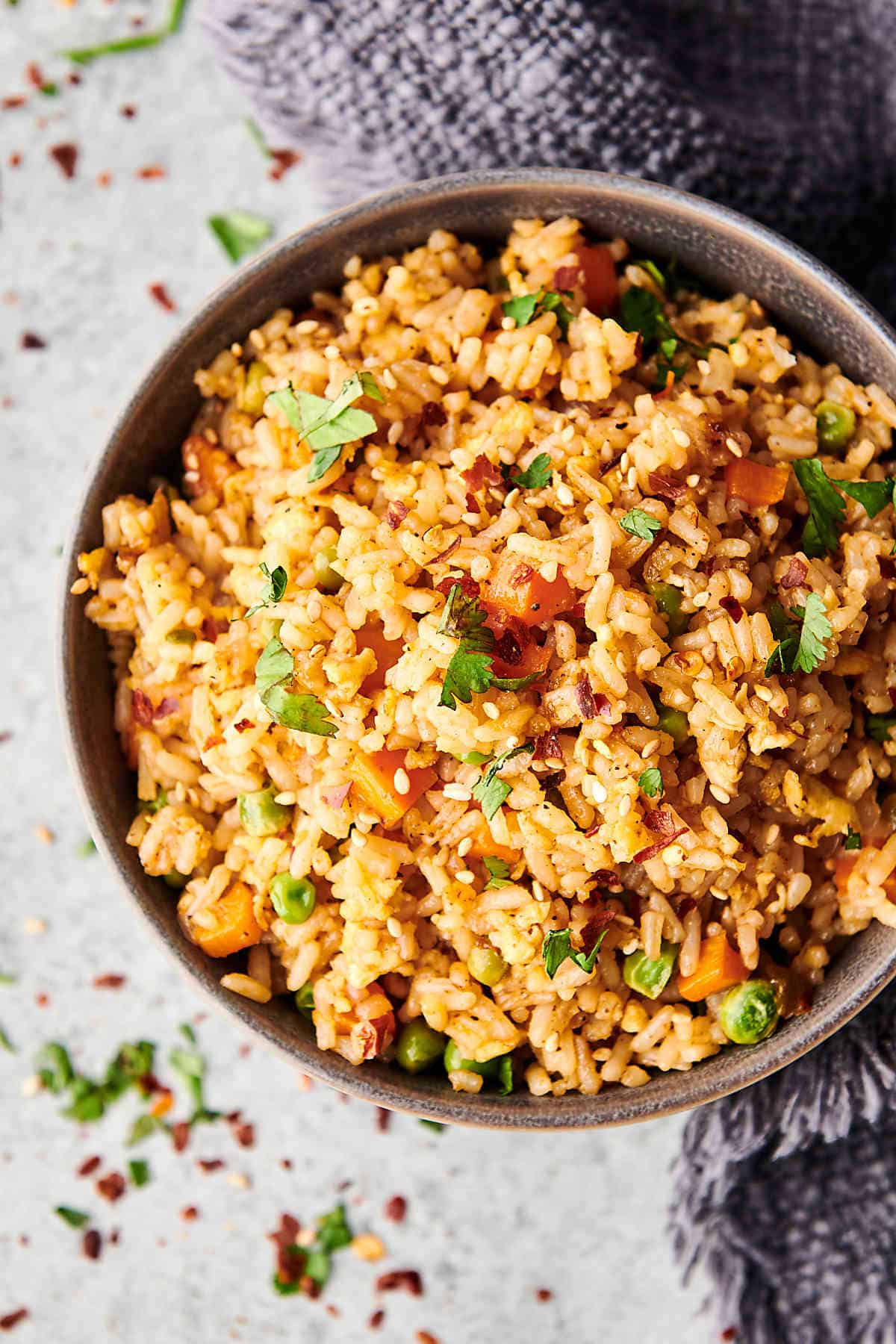 Fried Rice Recipe - Easy Vegetarian Dinner - Ready in Under 30 Minutes!