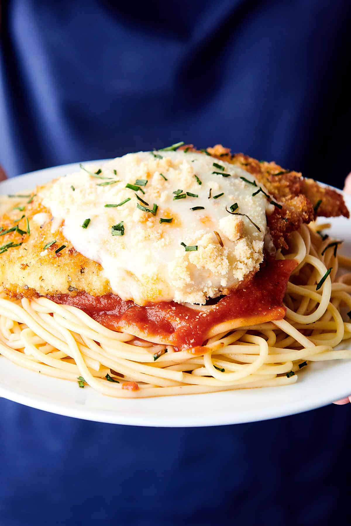 Chicken Parmesan - Cheesy and Delicious - 45 Minute Dinner!