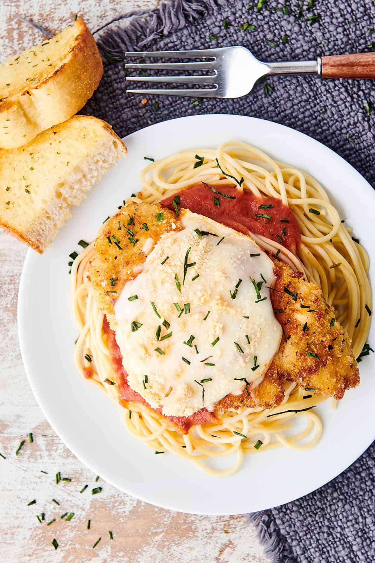 Chicken Parmesan - Cheesy and Delicious - 45 Minute Dinner!