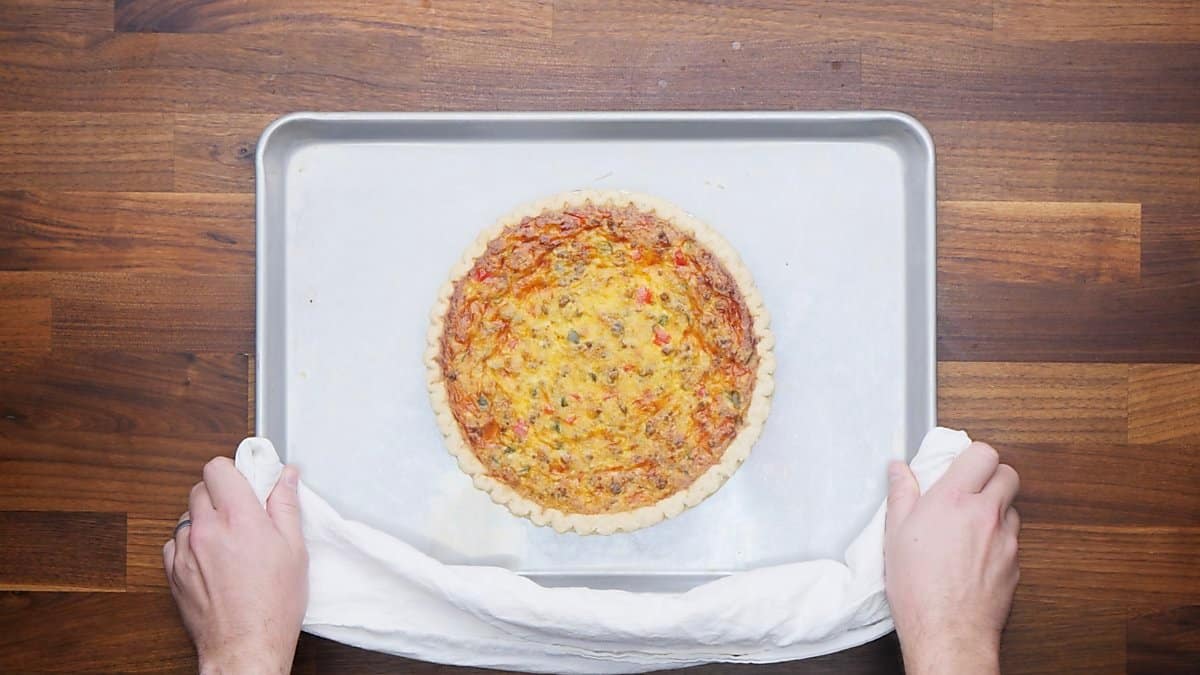 Quiche Recipe - with Frozen Pie Crust - 10-Minute Prep!