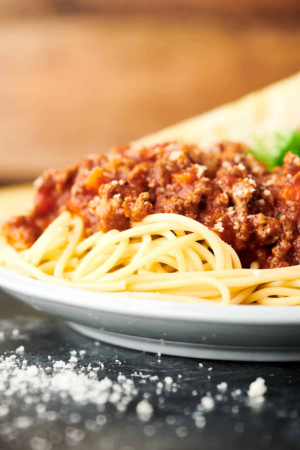 Spaghetti Bolognese - w/ Beef, Sausage, and Bacon - 15 Minute Prep!