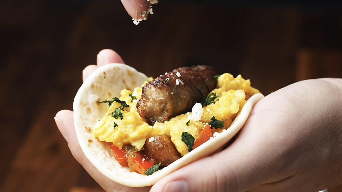 Breakfast Tacos - with Roasted Breakfast Potatoes - 15-Minute Prep!