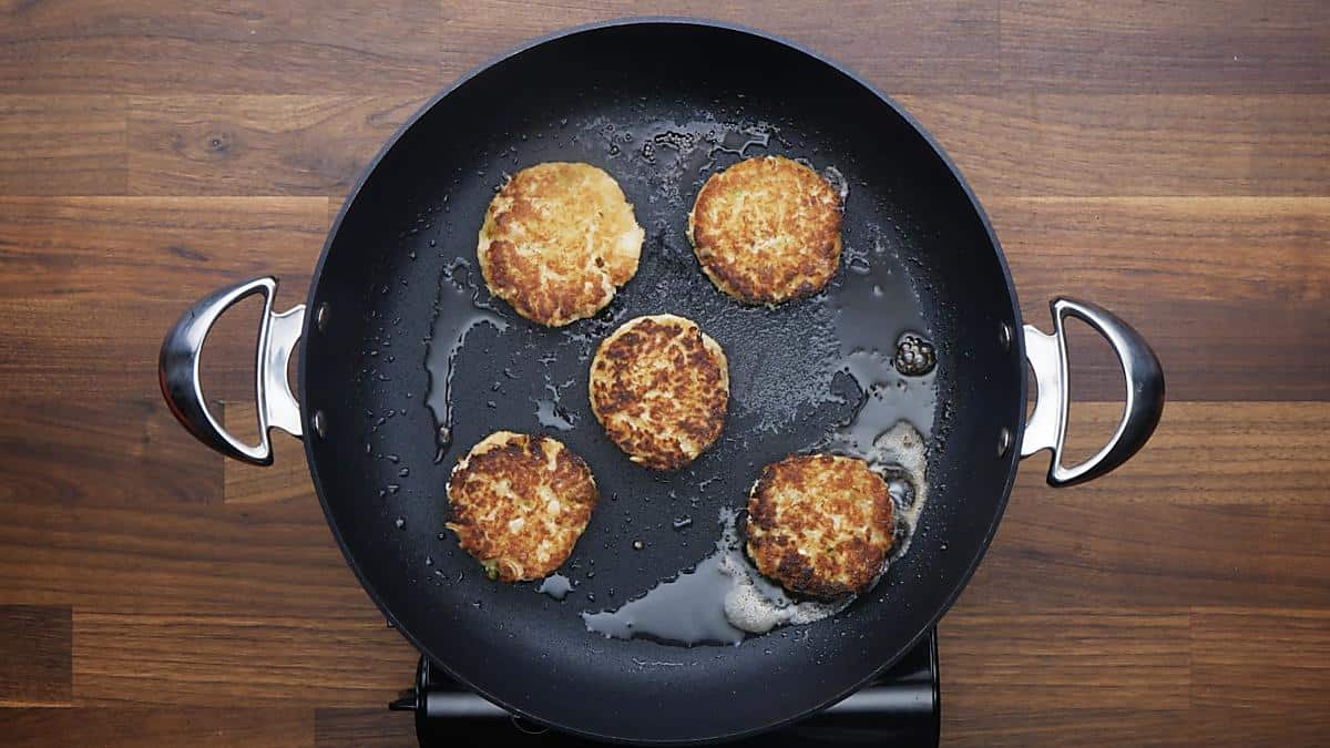 Crab Cake Recipe - w/ Homemade Creamy Crab Cake Sauce