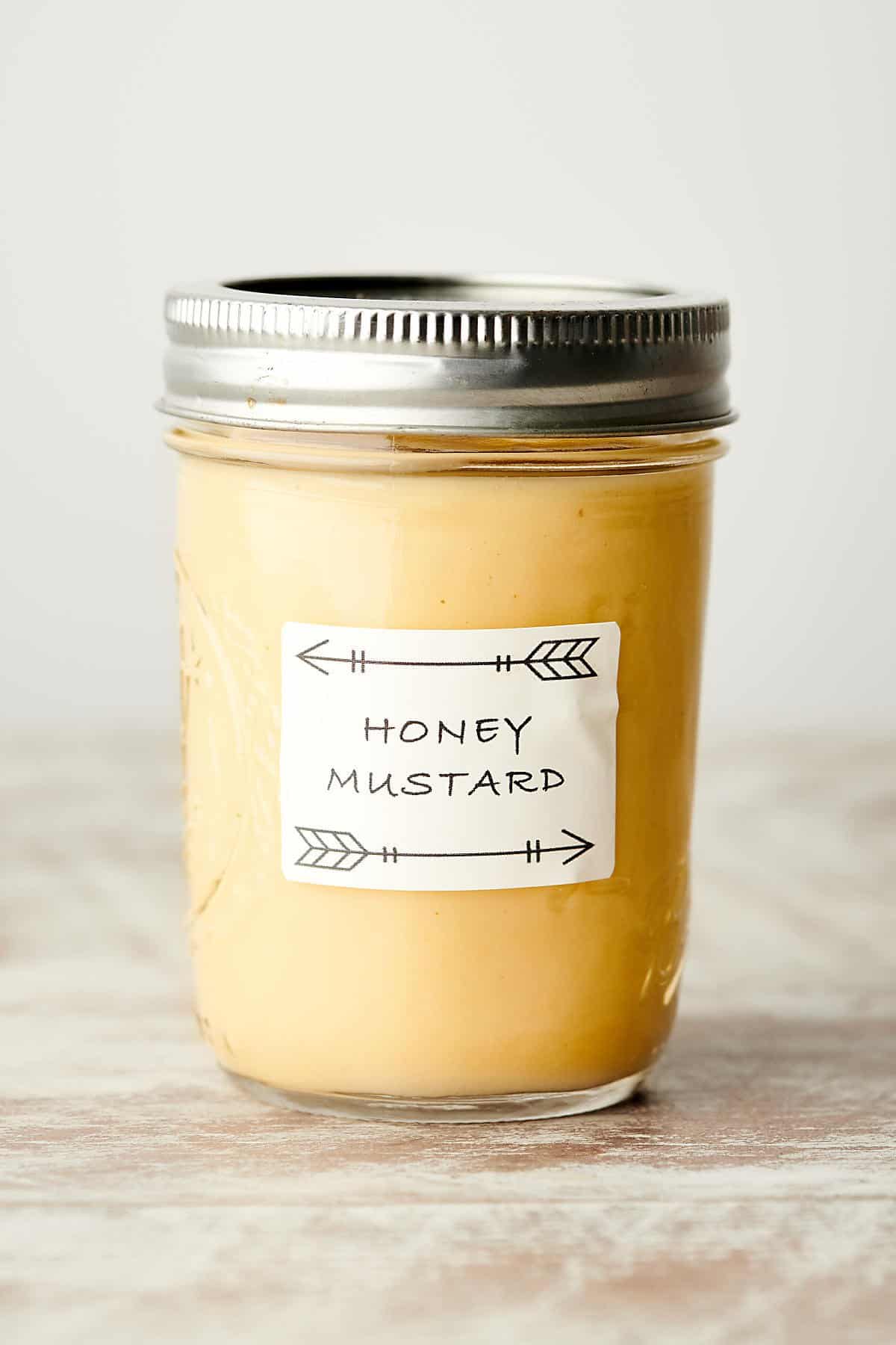 Honey Mustard Recipe - 4 Ingredients and 5 Minutes!