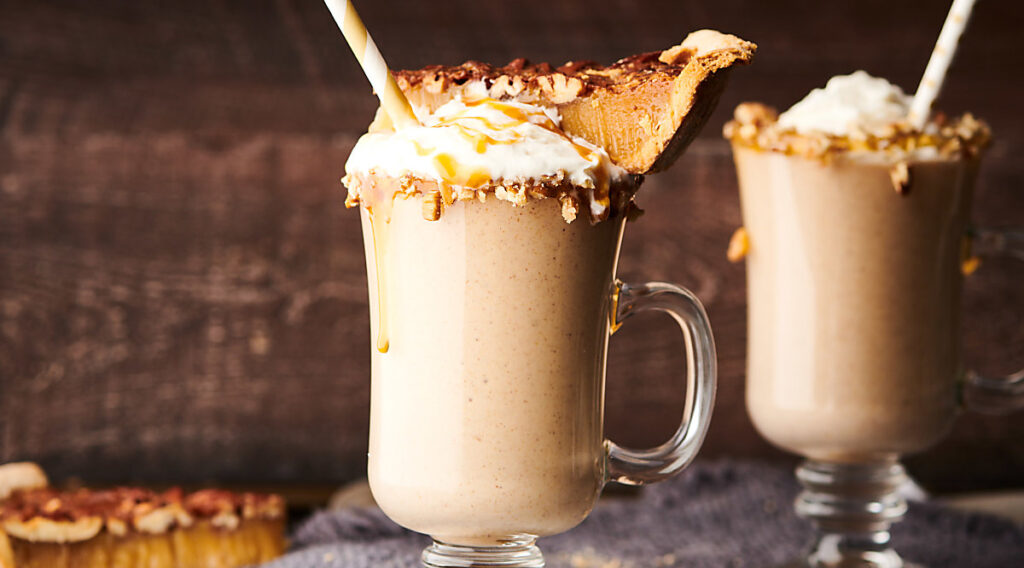 Pecan Pie Milkshake Recipe - Homemade or Storebought Pie!