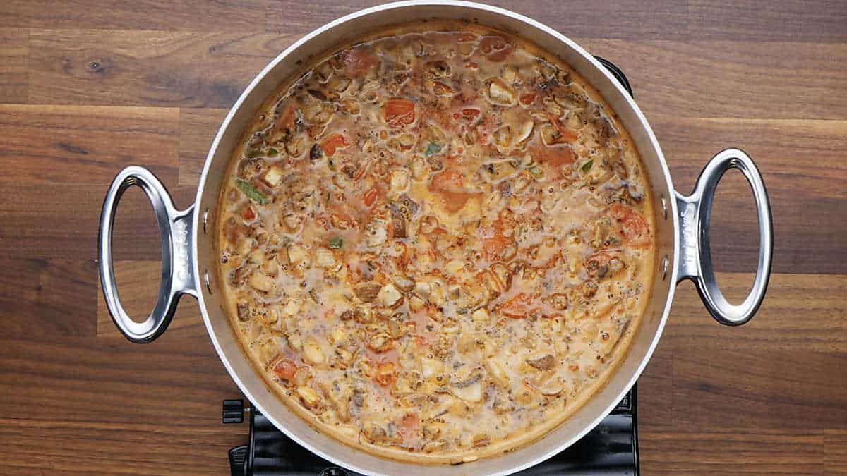 Pizza Soup - Supreme Pizza in a Bowl - Hearty and Cheesy!