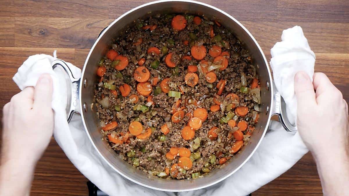 Poor Man's Stew - Healthy and Hearty Ground Beef Stew!