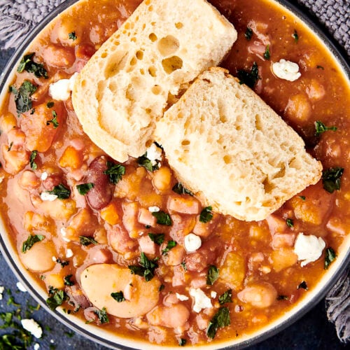 Easy Reuben Soup Recipe - with Sauerkraut, Corned Beef, and Rye Toast!