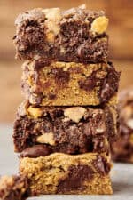 Gold Rush Brownies - with Chocolate Variation!