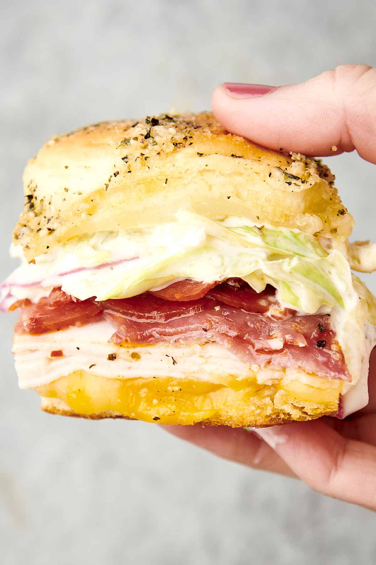 Italian Sliders - Hot Italian Grinder Sandwiches