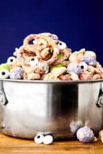 Monster Munch Recipe - Halloween Snack Mix; Sweet and Salty!