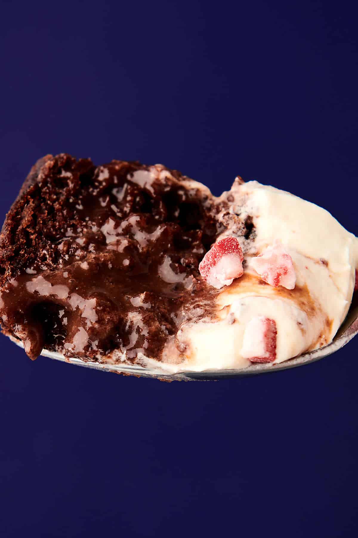 Peppermint Poke Cake - with Chocolate or Vanilla Cake Mix!