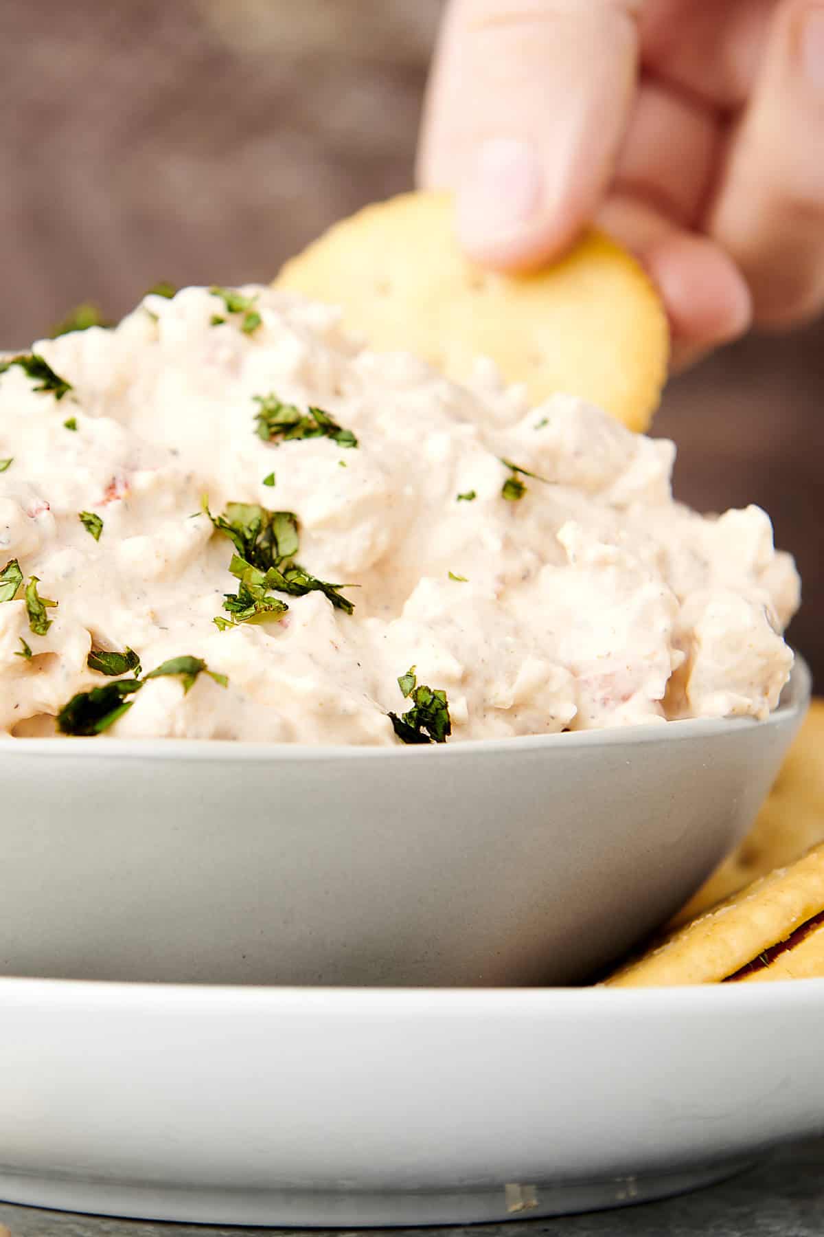 Shrimp Dip Served Cold Or Hot