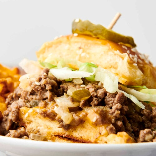 Italian Sliders - Hot Italian Grinder Sandwiches