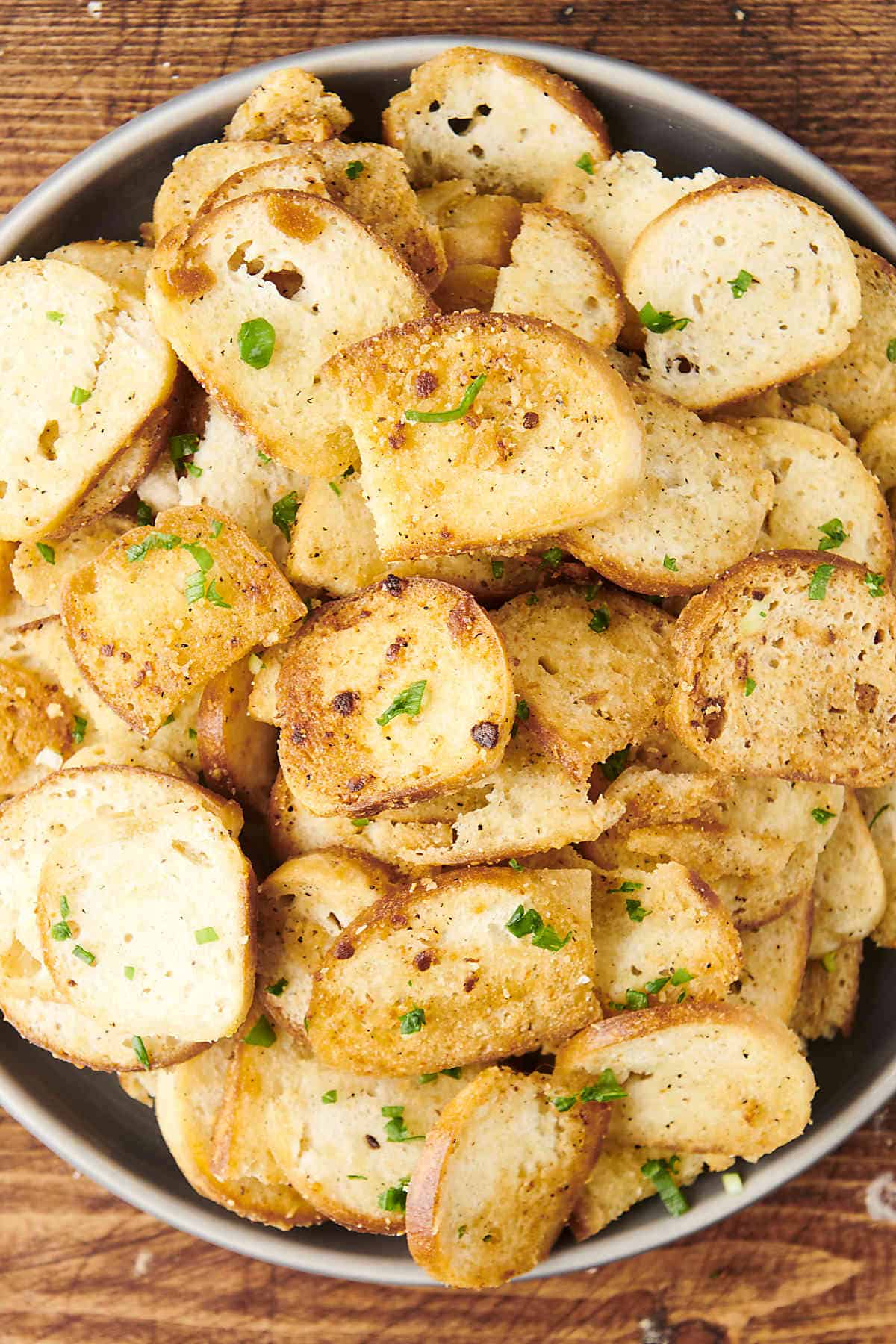 Crunchy Homemade Bagel Chips - So Many Flavor Options!