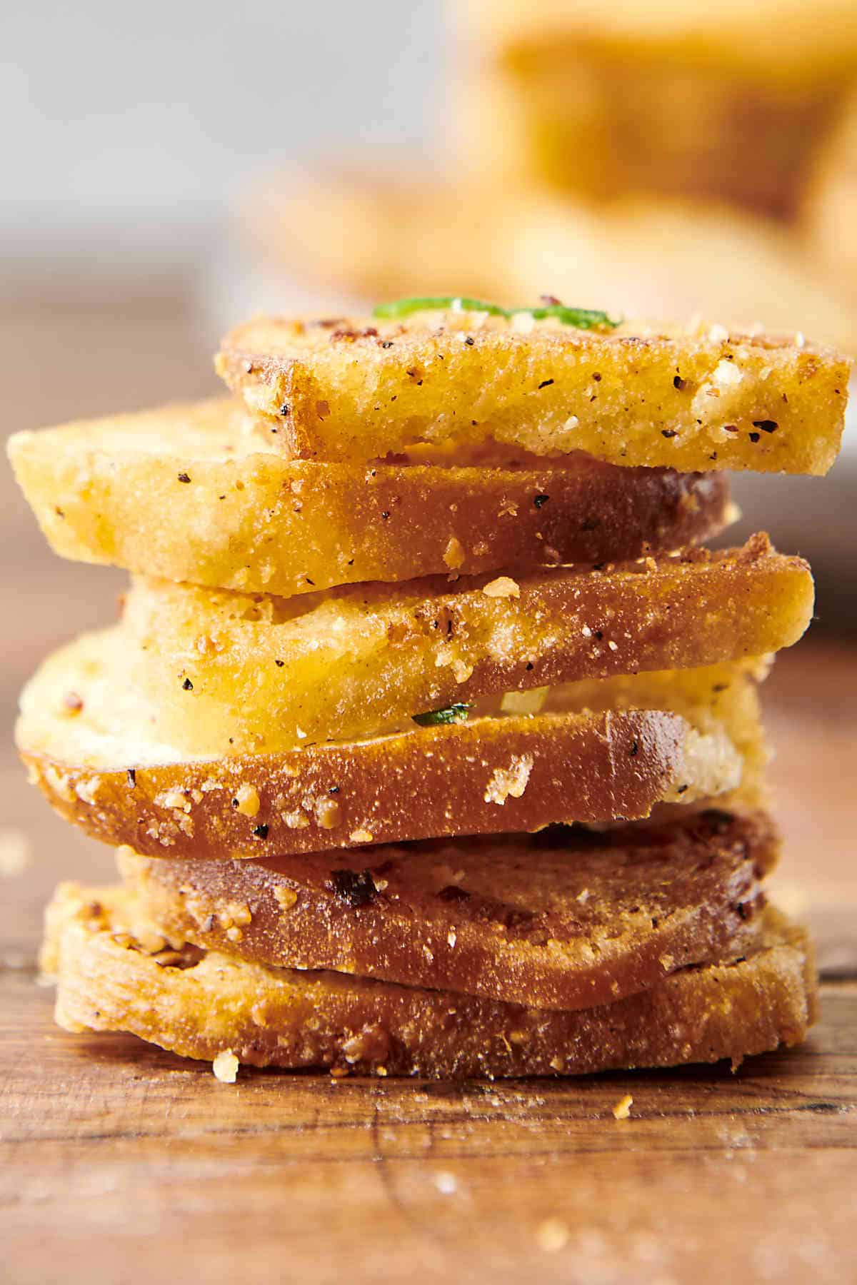 Crunchy Homemade Bagel Chips - So Many Flavor Options!