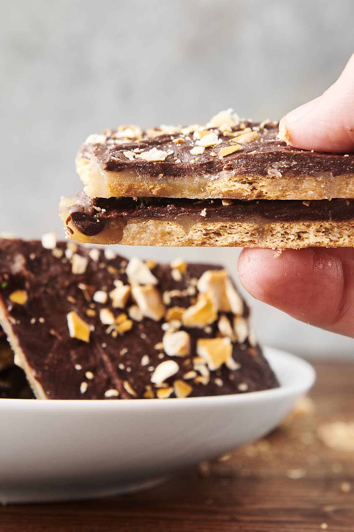 Graham Cracker Toffee - Easy Christmas Candy