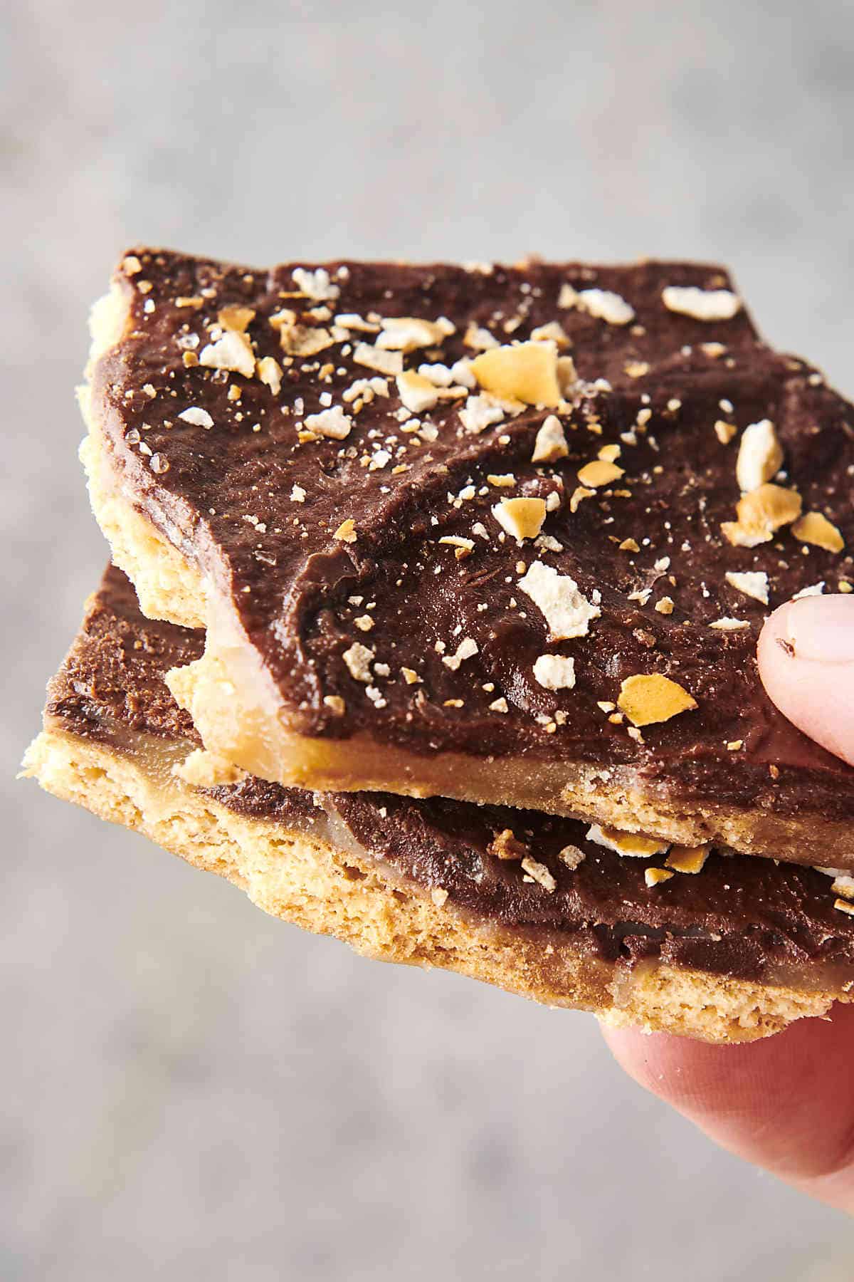 Graham Cracker Toffee - Easy Christmas Candy