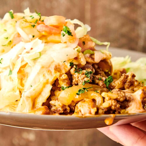 Beef Tamale Pie - with Jiffy Corn Muffin Mix