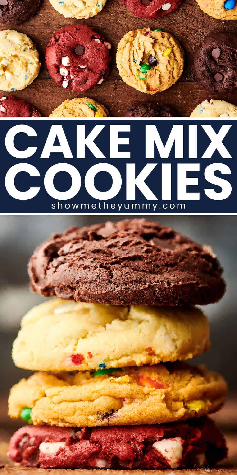 Cake Mix Cookies - Moist and Fluffy - 5 Minutes and 4 Ingredients!