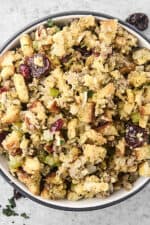 How to Make Stove Top Stuffing Better - or Any Box Stuffing Mix