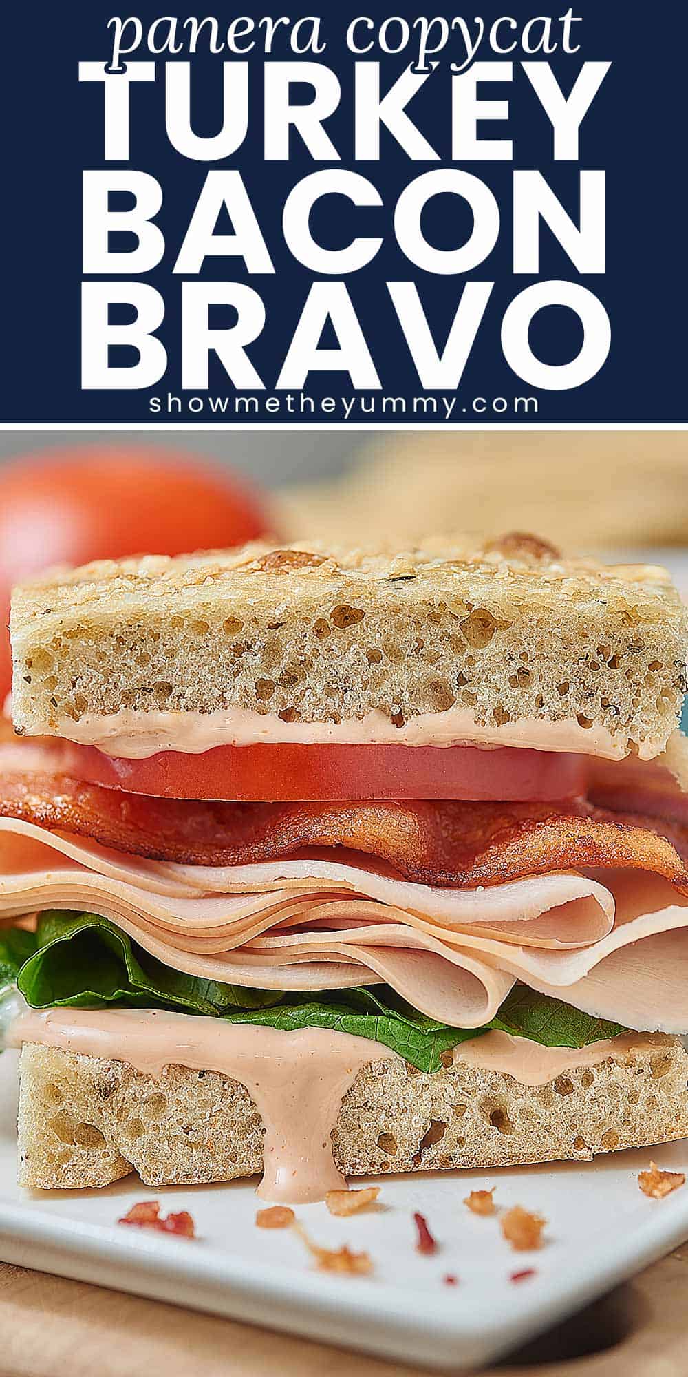 Turkey Bacon Bravo Sandwich - Panera Copycat Recipe