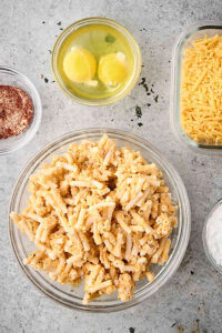 Mac and Cheese Waffles - with Leftover Macaroni and Cheese