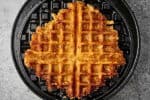 Mac and Cheese Waffles - with Leftover Macaroni and Cheese