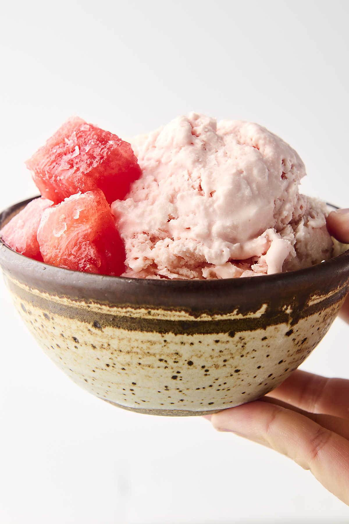 Watermelon Sherbet - No Churn No Cook Summer Dessert